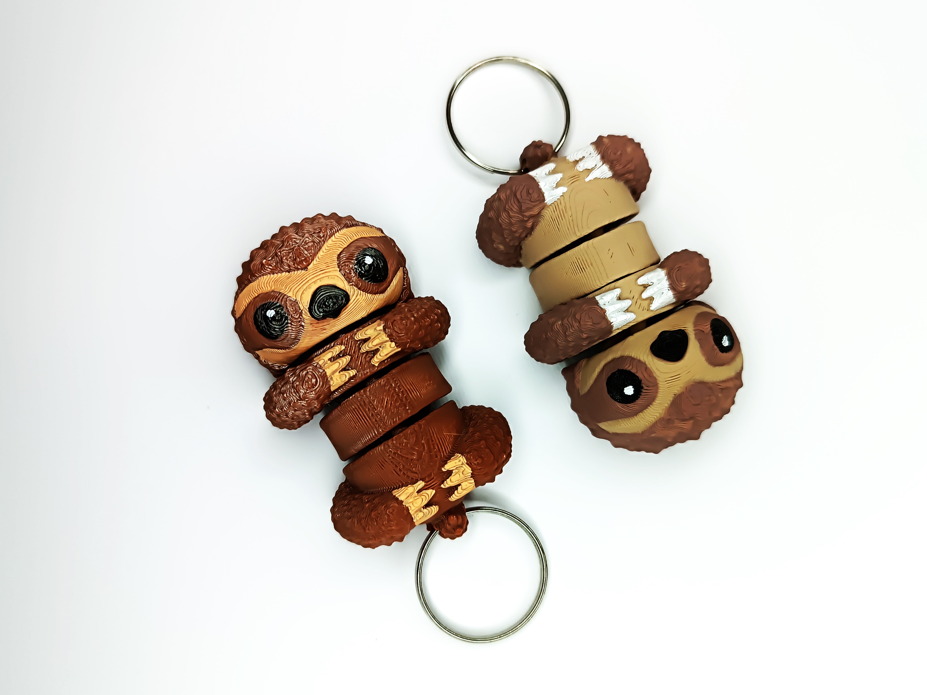 Cute Flexi Pets Sloth (Keychain & Magnet) by Valeria Momo & Mattia ...