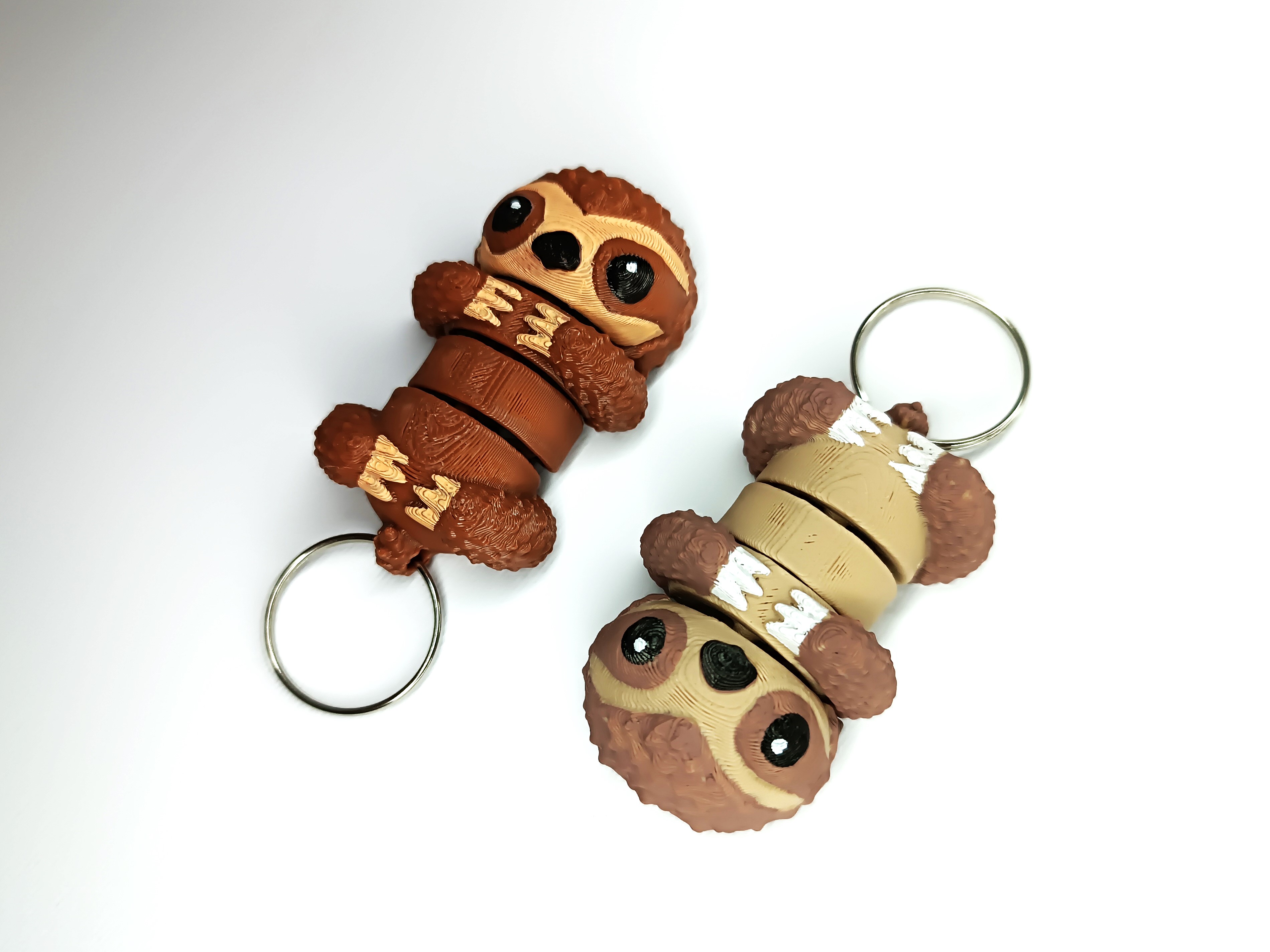 Cute Flexi Pets Sloth (Keychain & Magnet) by Valeria Momo & Mattia ...
