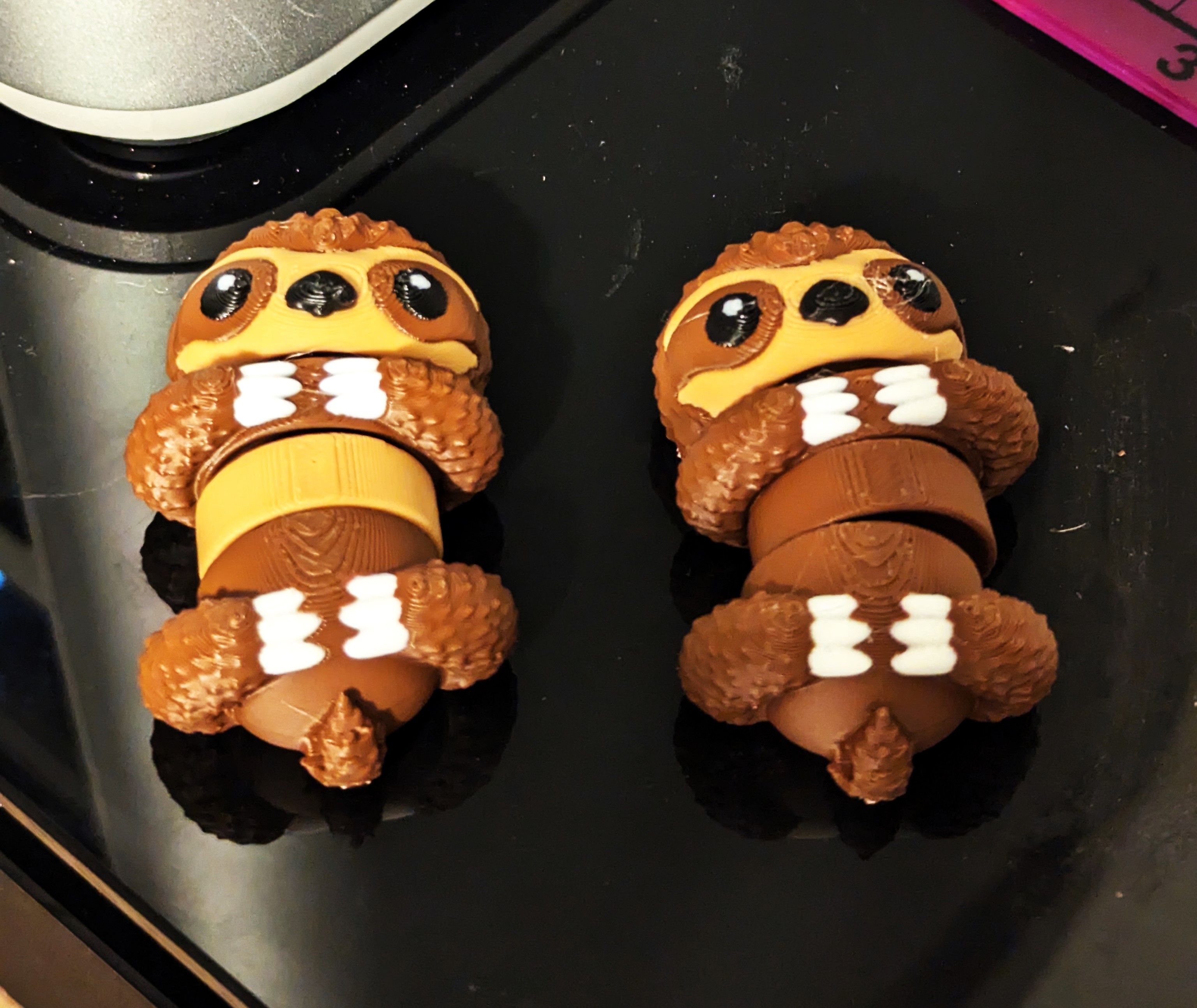 Cute Flexi Pets Sloth (Keychain & Magnet) by Valeria Momo & Mattia ...