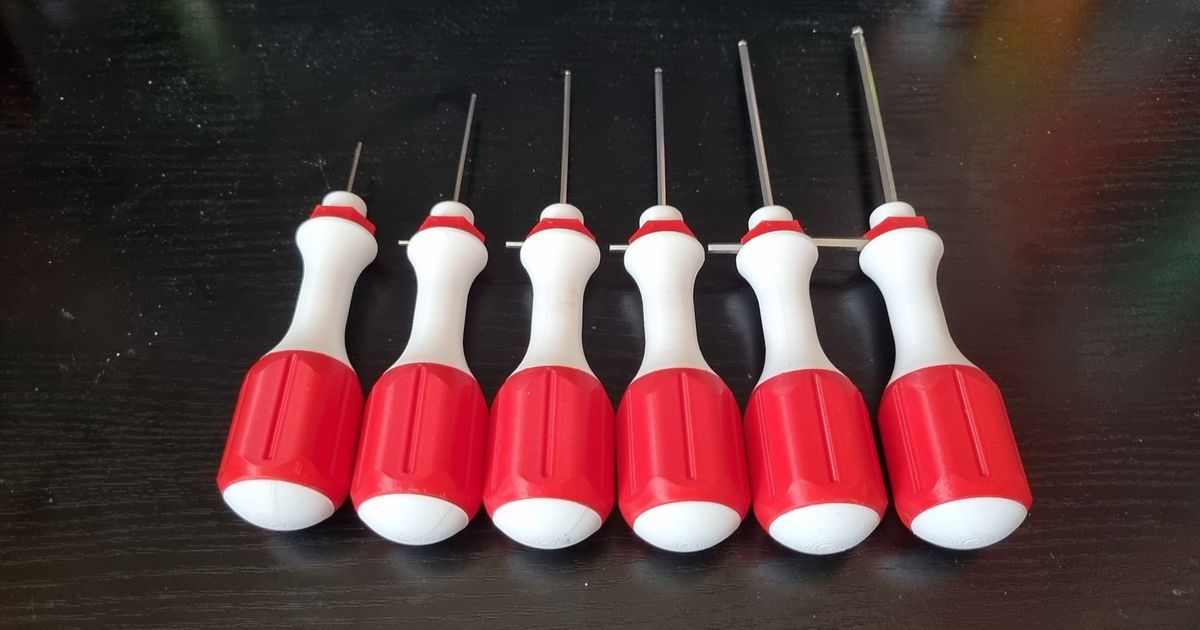 Slightly overengineered Inbus key handle by Michal Vyroubal | Download ...