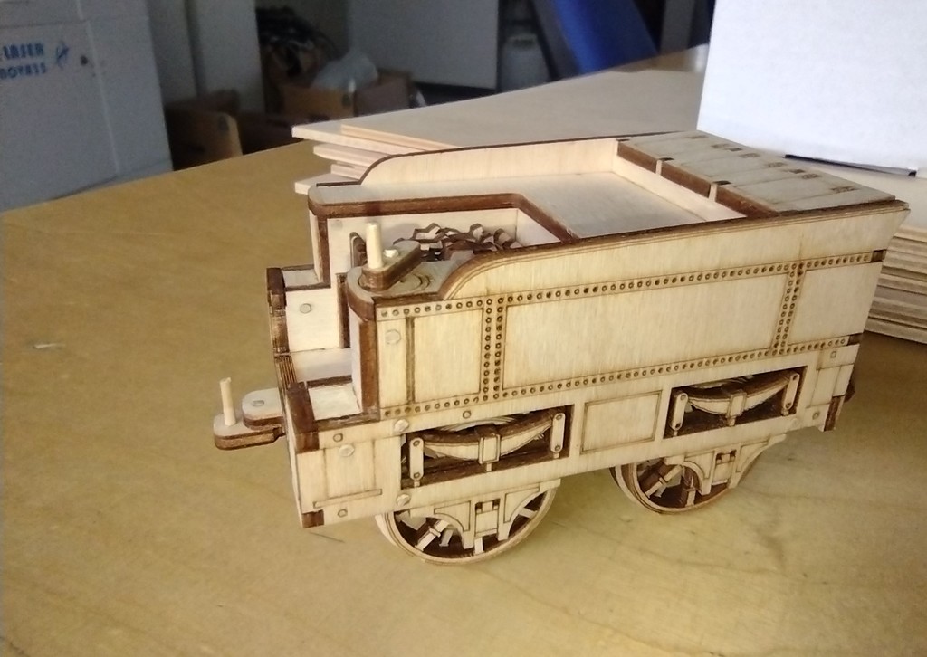 Adler Steam Locomotive by Jürgen Weigert | Download free STL model ...