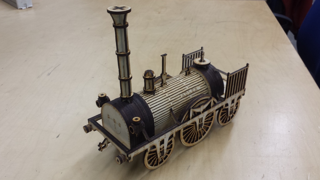 Adler Steam Locomotive by Jürgen Weigert | Download free STL model ...