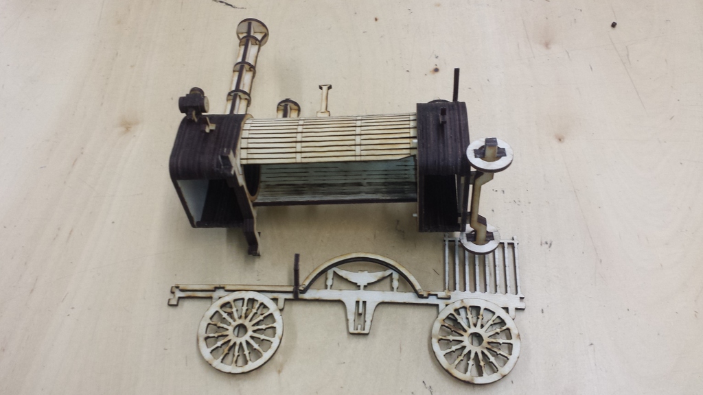 Adler Steam Locomotive by Jürgen Weigert | Download free STL model ...