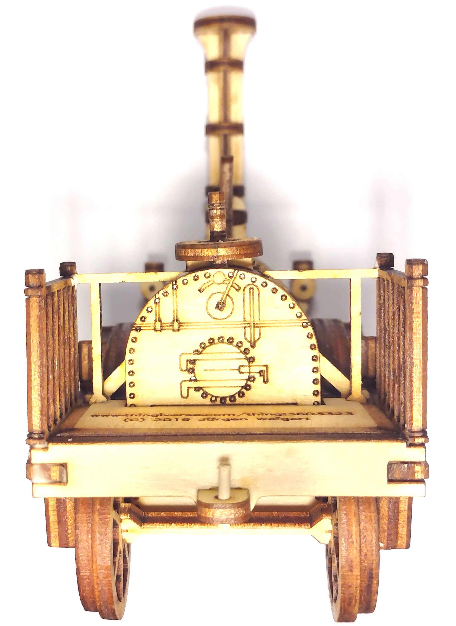 Adler Steam Locomotive by Jürgen Weigert | Download free STL model ...