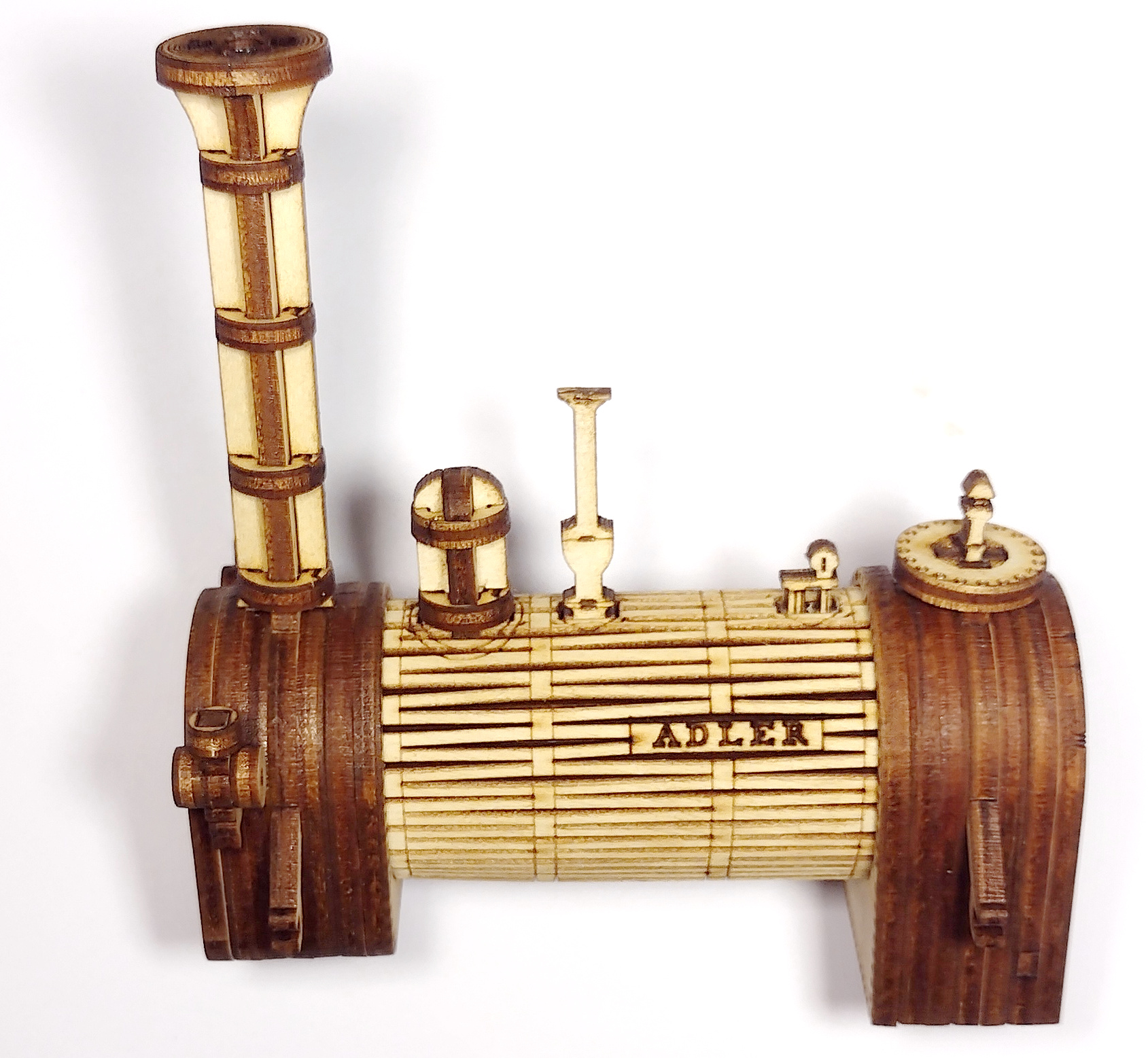 Adler Steam Locomotive by Jürgen Weigert | Download free STL model ...