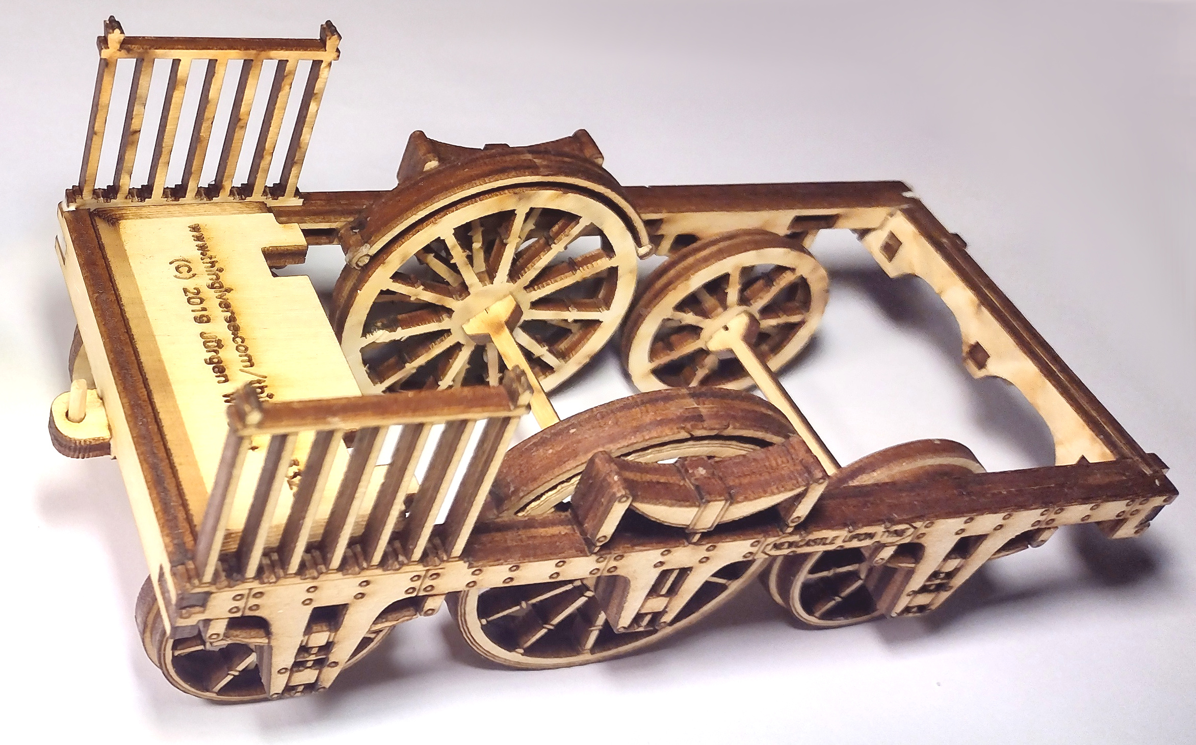 Adler Steam Locomotive by Jürgen Weigert | Download free STL model ...