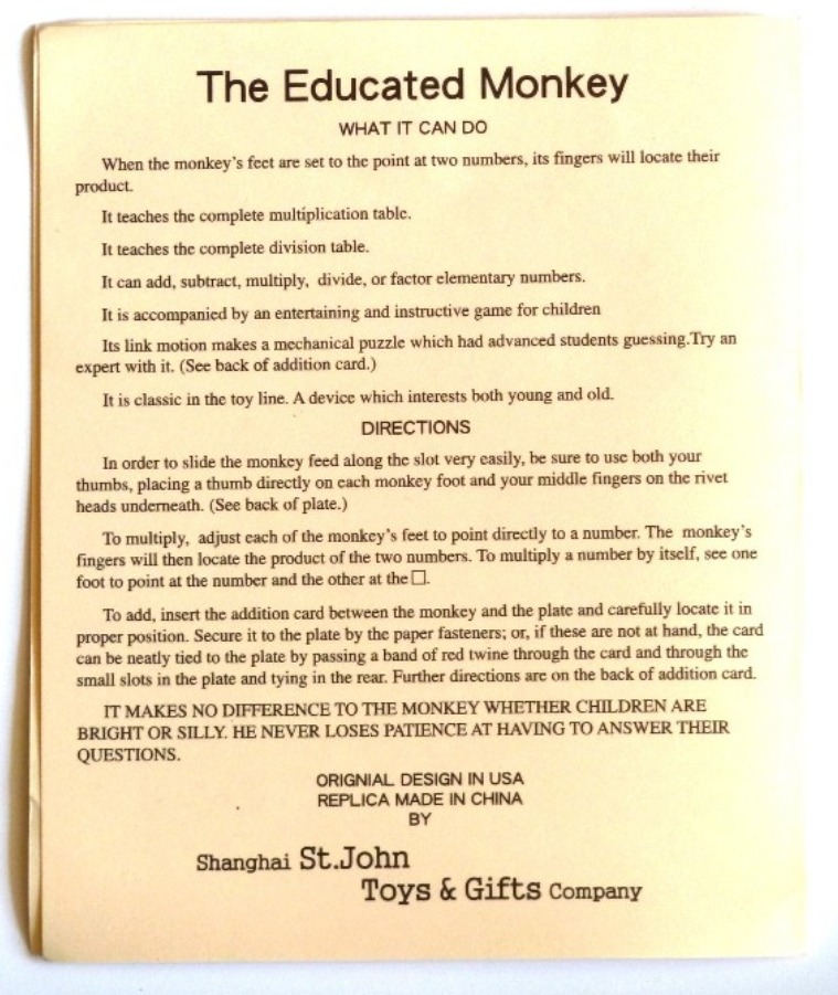 Rechenaffe - 'Consul' The Educated Monkey by Jürgen Weigert | Download ...