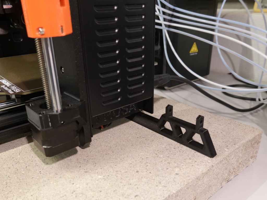 MMU3 buffer holder with leg R4 (to fix back of the buffer) by 3DTux ...