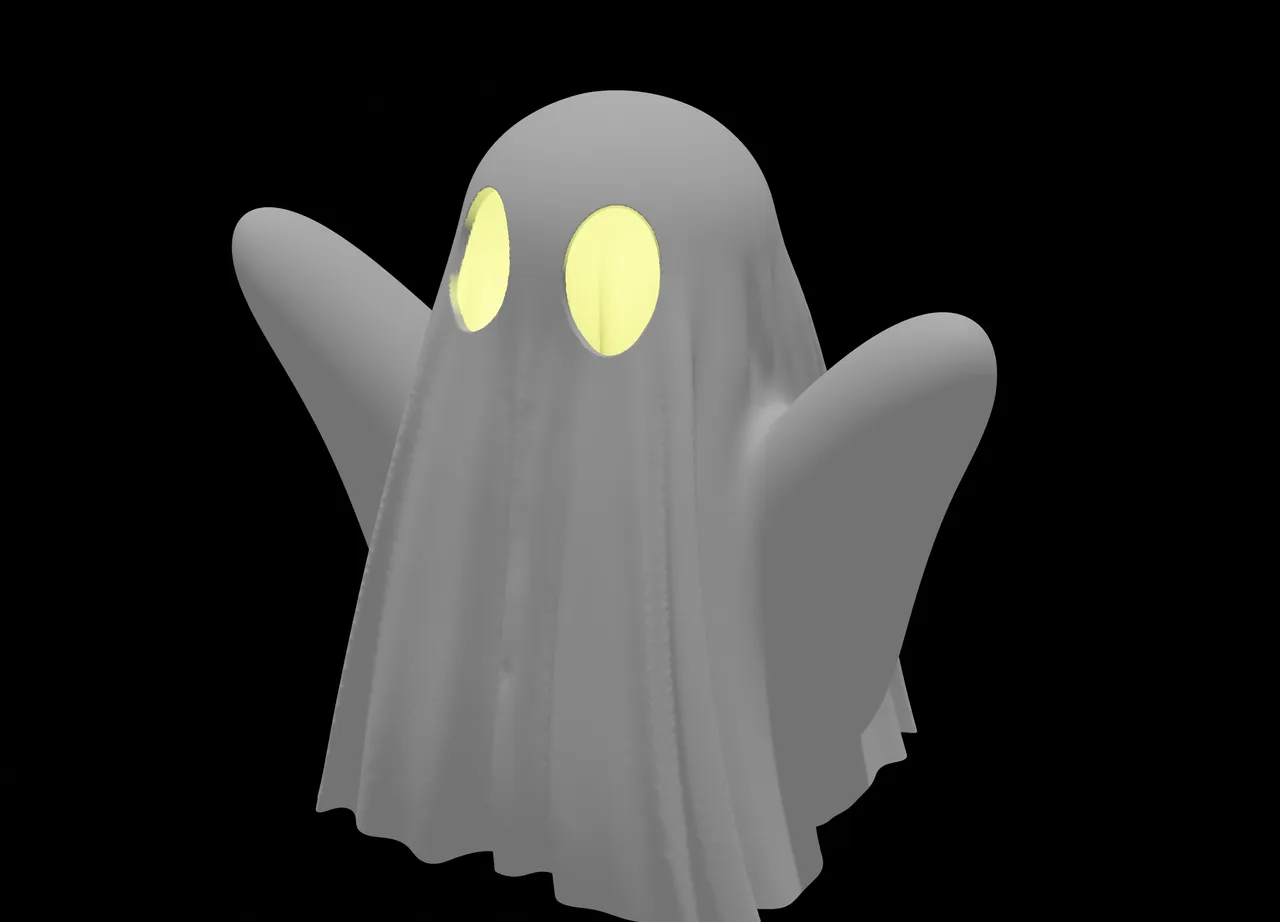 Ghost: Halloween Ghost by KingTut | Download free STL model ...