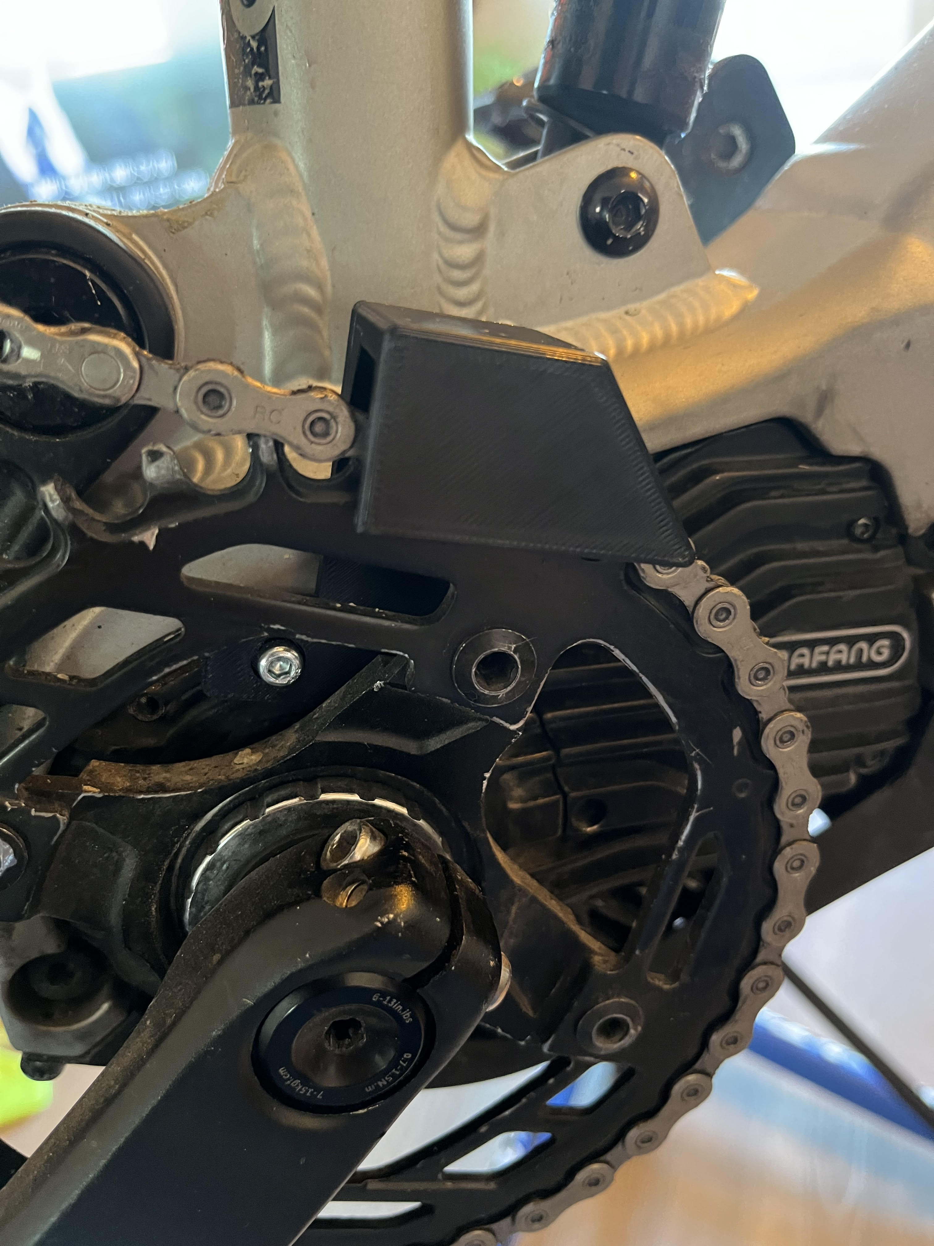 Bafang M500 Chain protector by Karol Václavík | Download free STL model | Printables.com