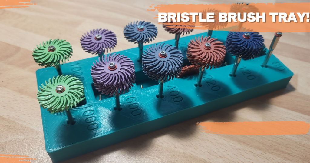 Bristle Disc / Brush Tray by Ideenlabor | Download free STL model ...