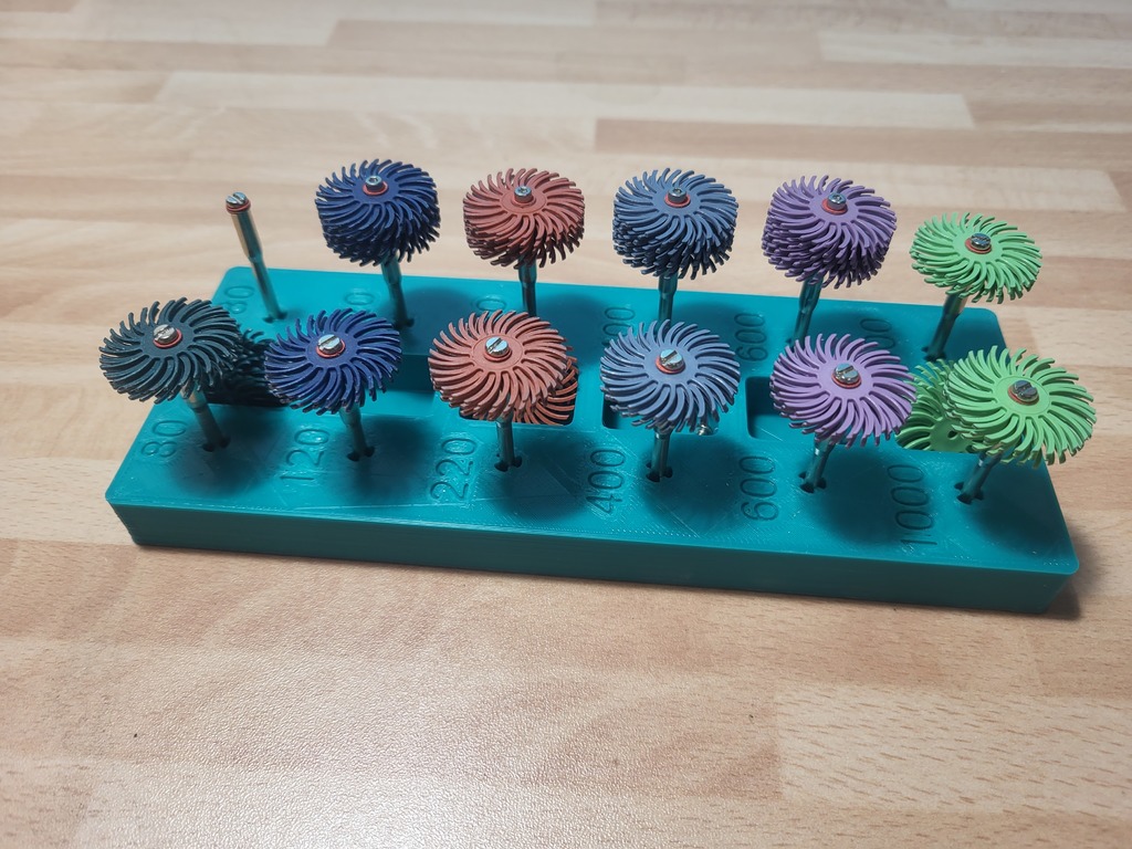 Bristle Disc / Brush Tray by Ideenlabor | Download free STL model ...