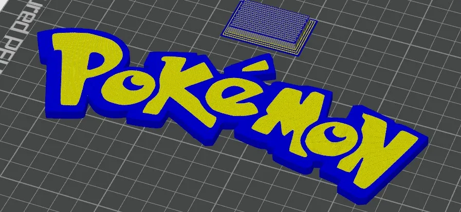 Pokemon Logo by Metalhead Printing | Download free STL model ...