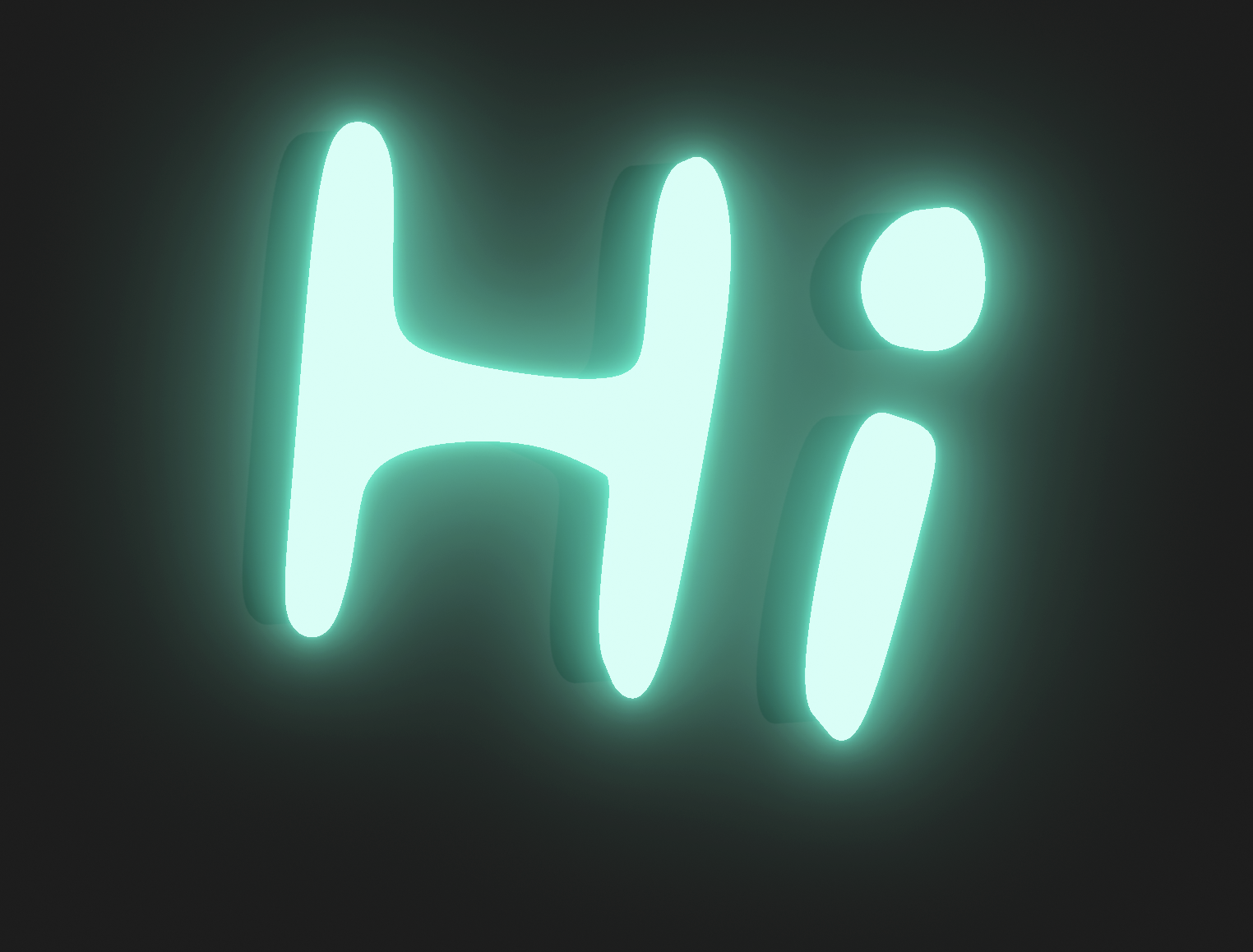 Hi by 3D | Download free STL model | Printables.com