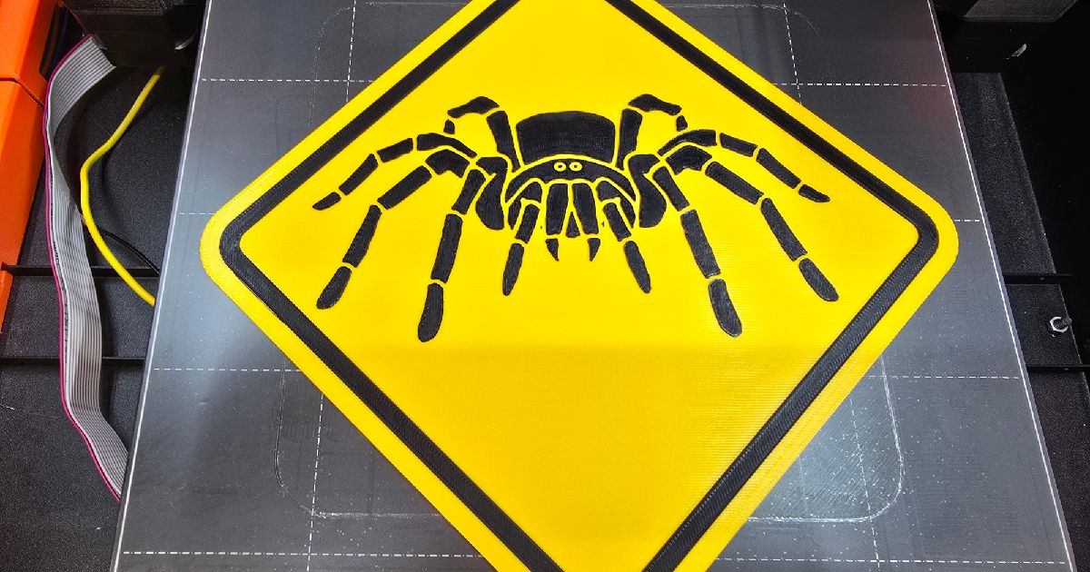 Spider - Sign by Regis | Download free STL model | Printables.com