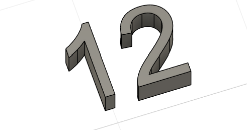 numero 12 by rafa2003 | Download free STL model | Printables.com