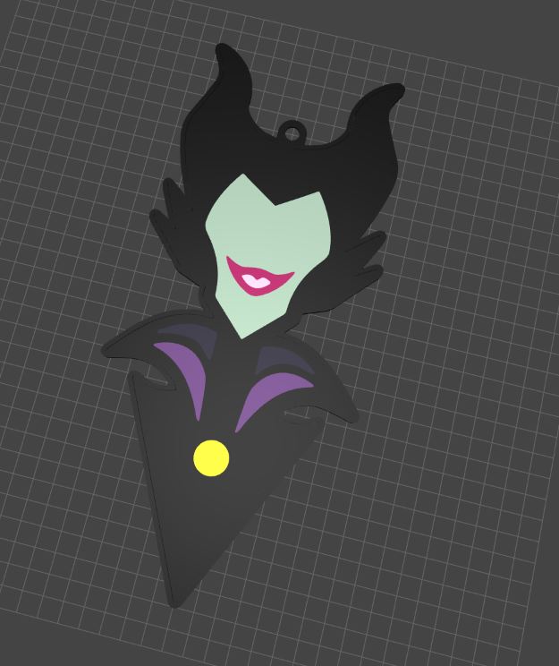 Llavero villanas villains by ramonycamion | Download free STL model ...