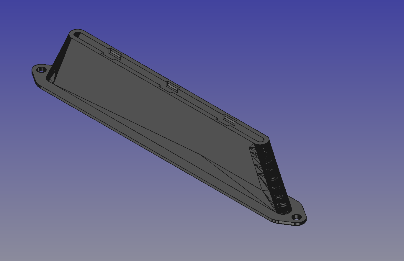 Adaptation of the filament guide (Adaptación de la guía para filamento ...