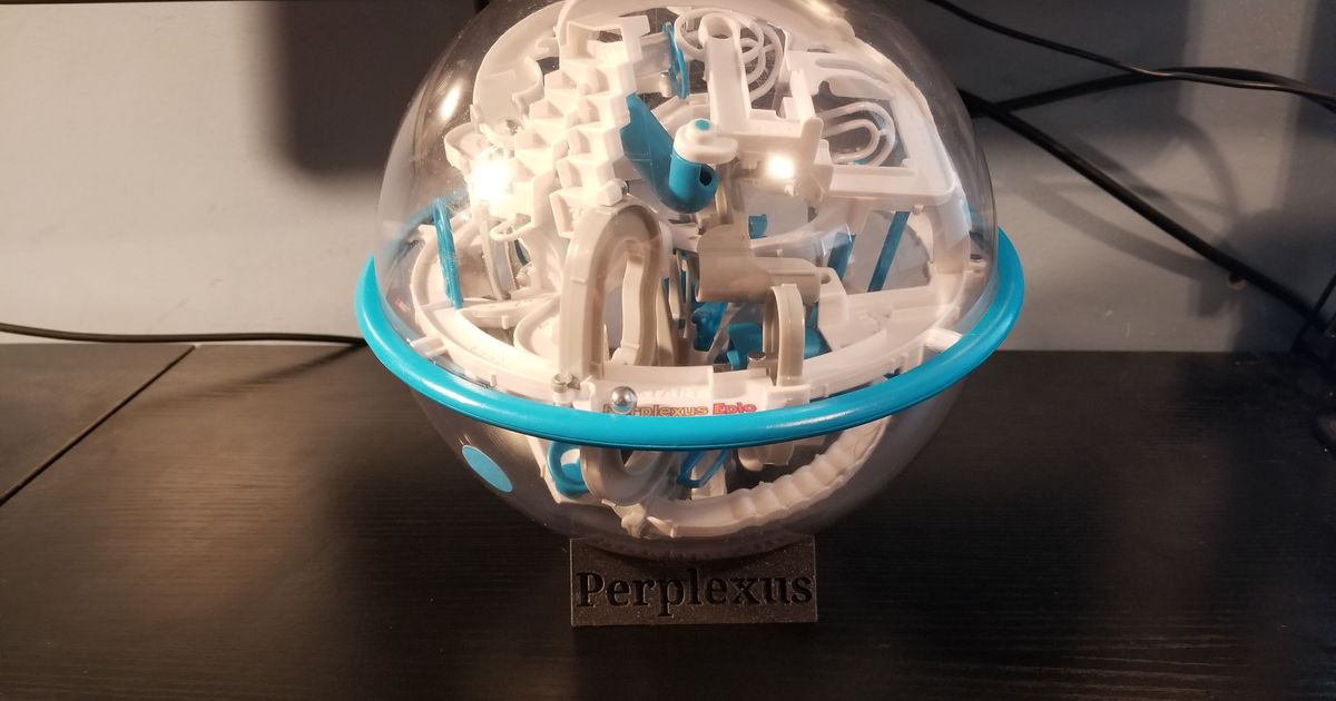 Stand for Perplexus Epic by patrickburns2557 | Download free STL model ...