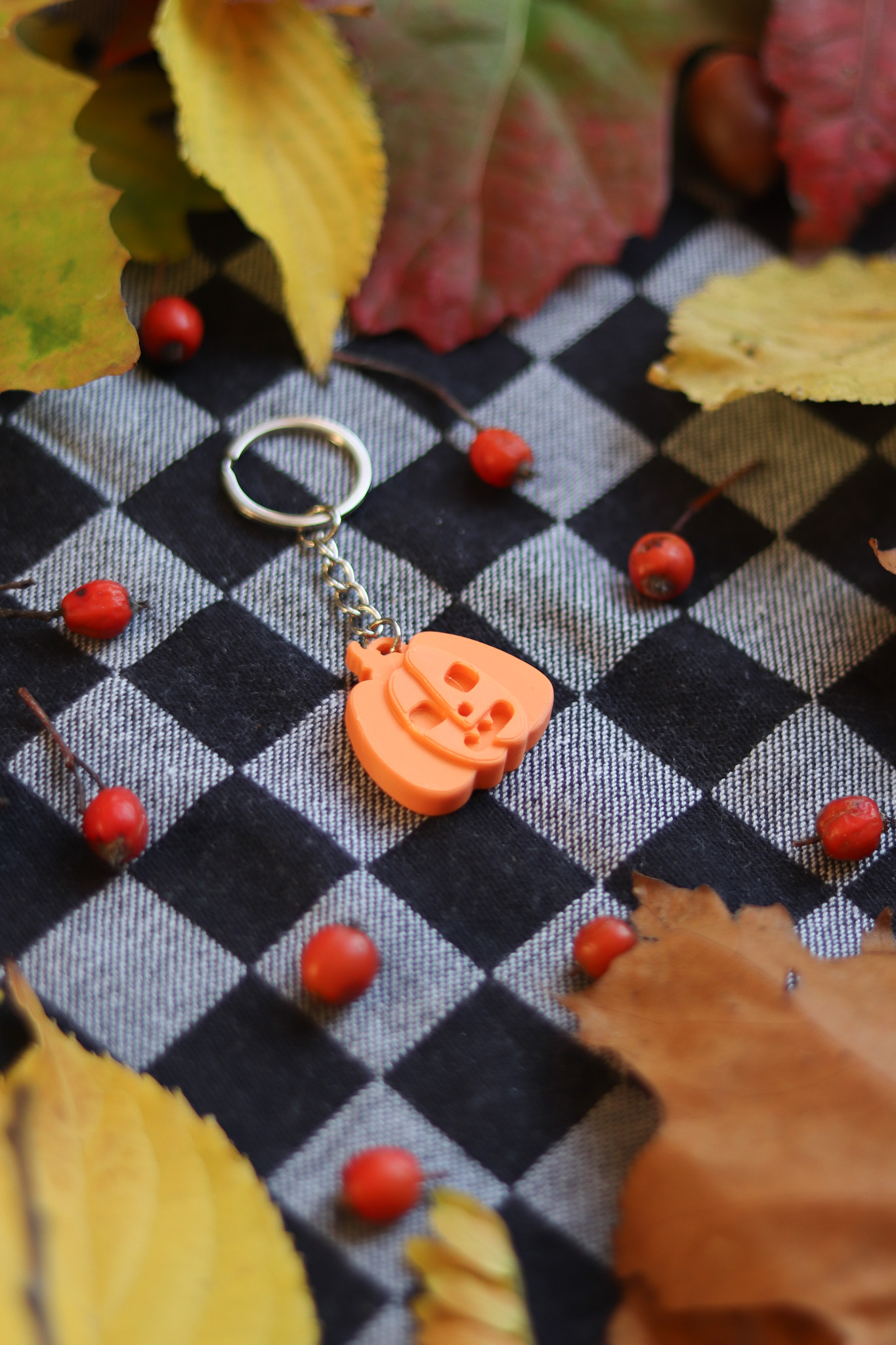 Zombie Pumpkin Keychain | Autumn Series | Halloween by Vic - | Download ...