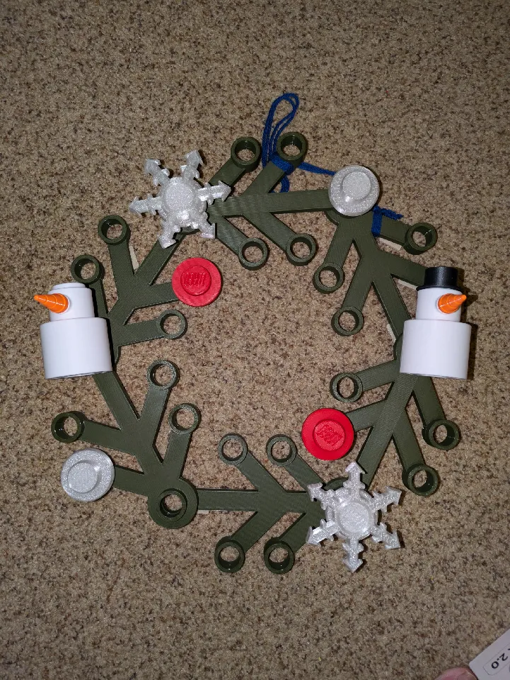 Winter "Lorgo" Wreath Accessories (lego-like) by TipTopTomCat ...