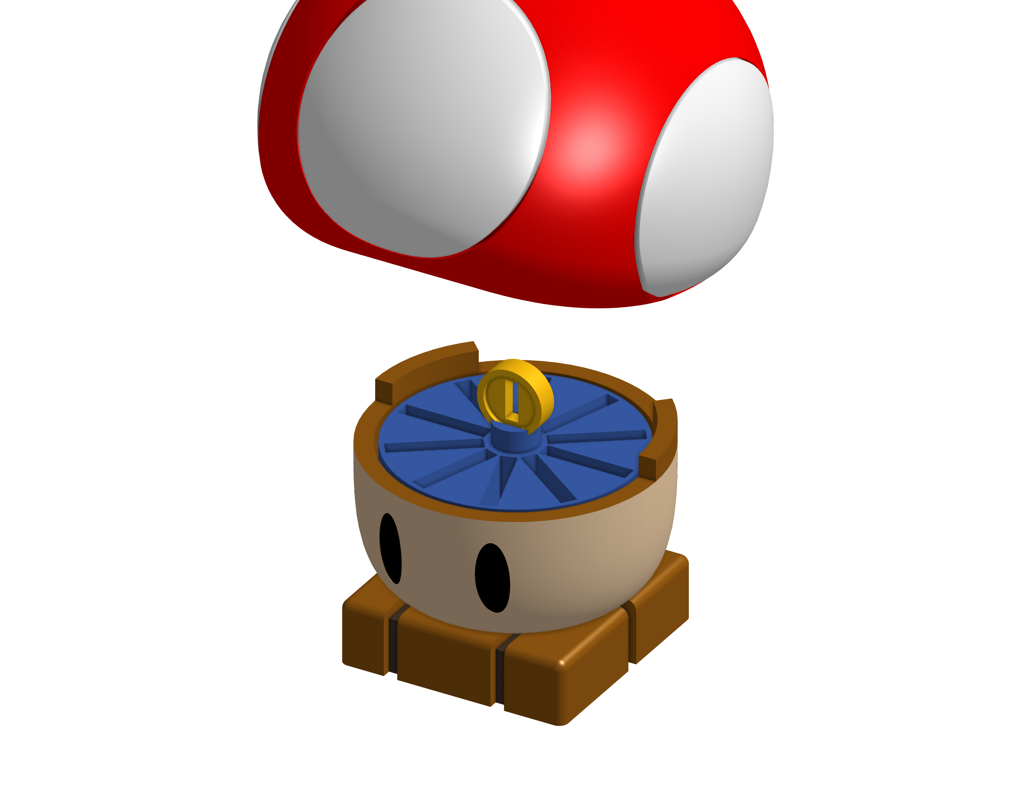 Mushroom Nintendo Switch Game Carousel par Kaéna Trenchant ...