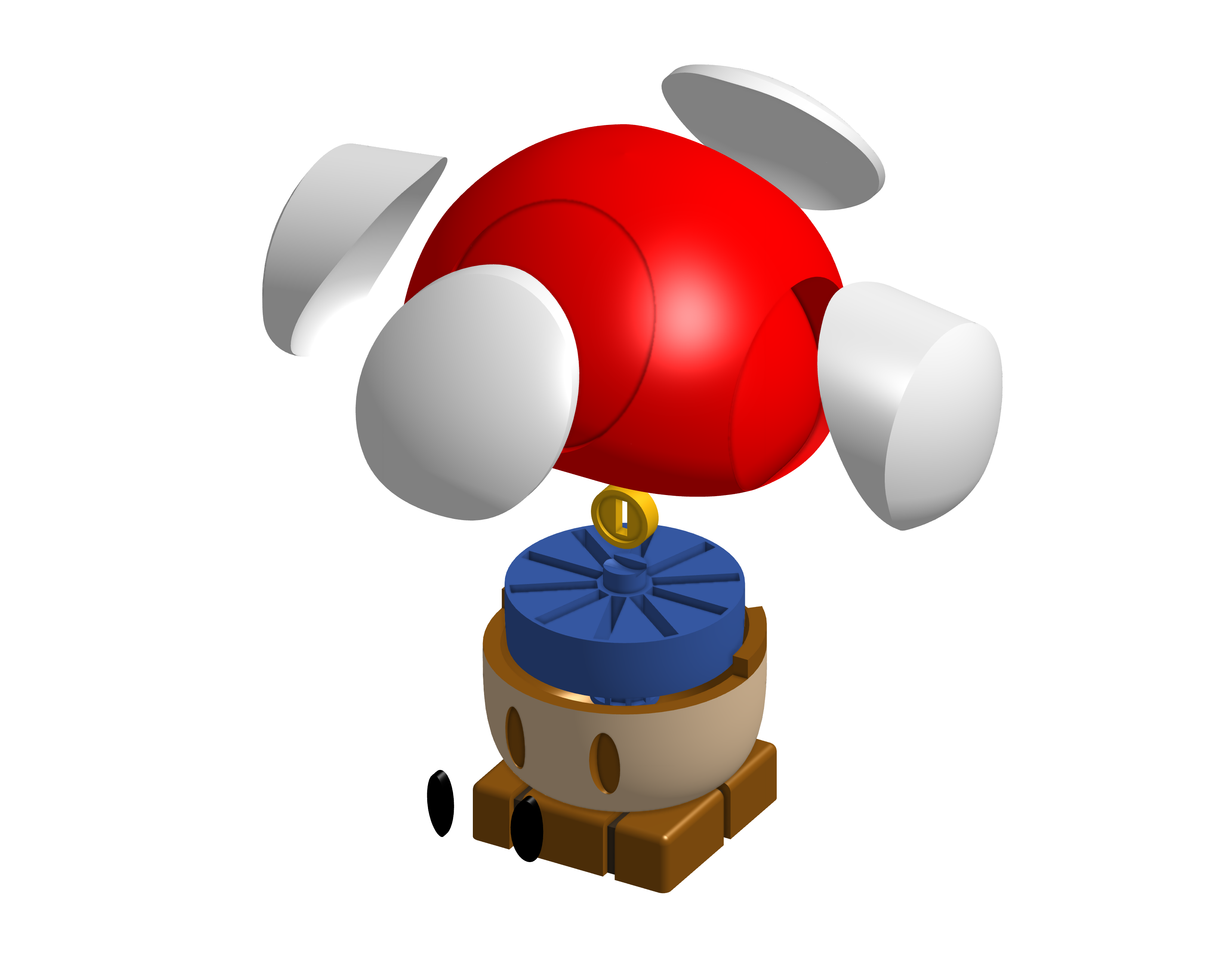 Mushroom Nintendo Switch Game Carousel par Kaéna Trenchant ...