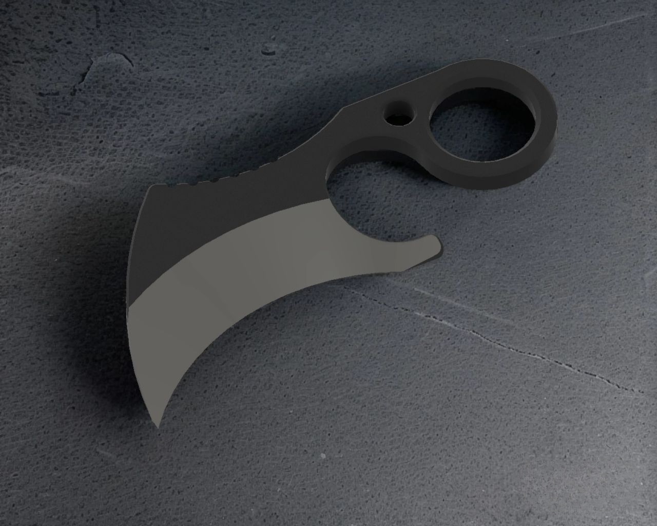 "The Scalper" Knife por FileForge | Descargar modelo STL gratuito ...