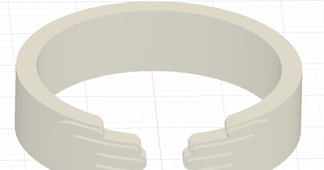 Ring Hug Finger by JPZef | Download free STL model | Printables.com