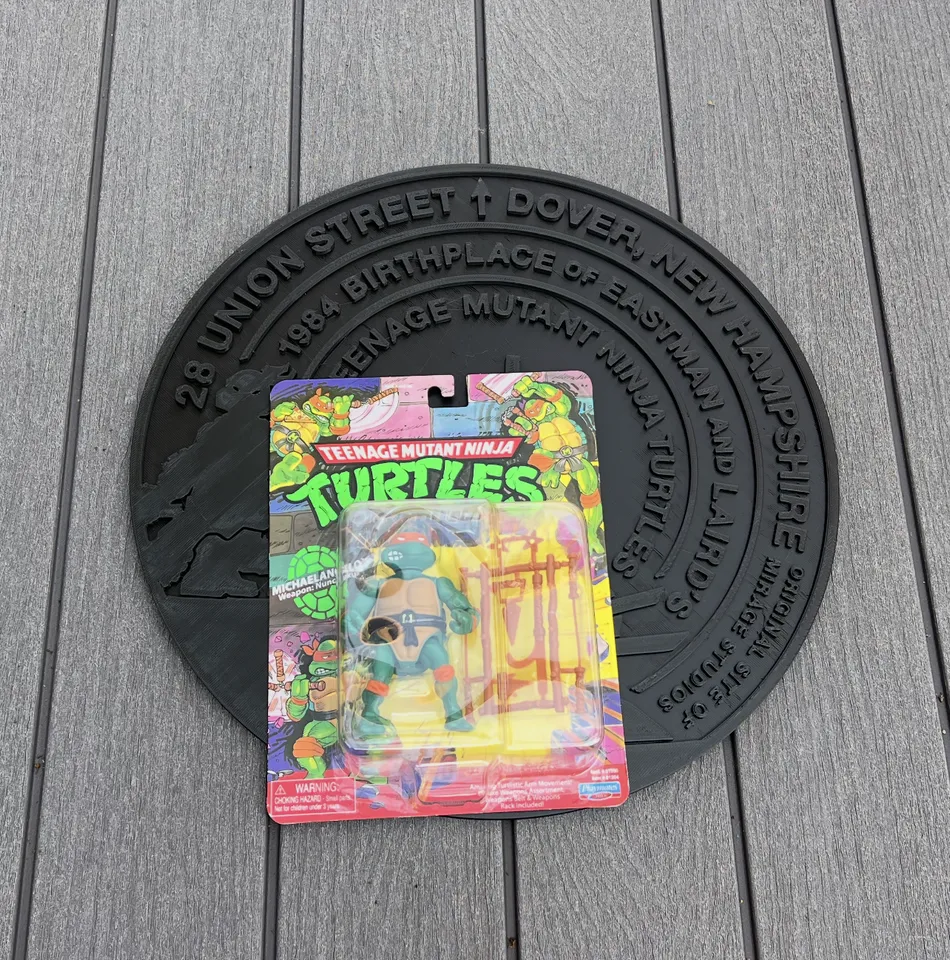 TMNT Manhole Cover by jack11 | Download free STL model | Printables.com