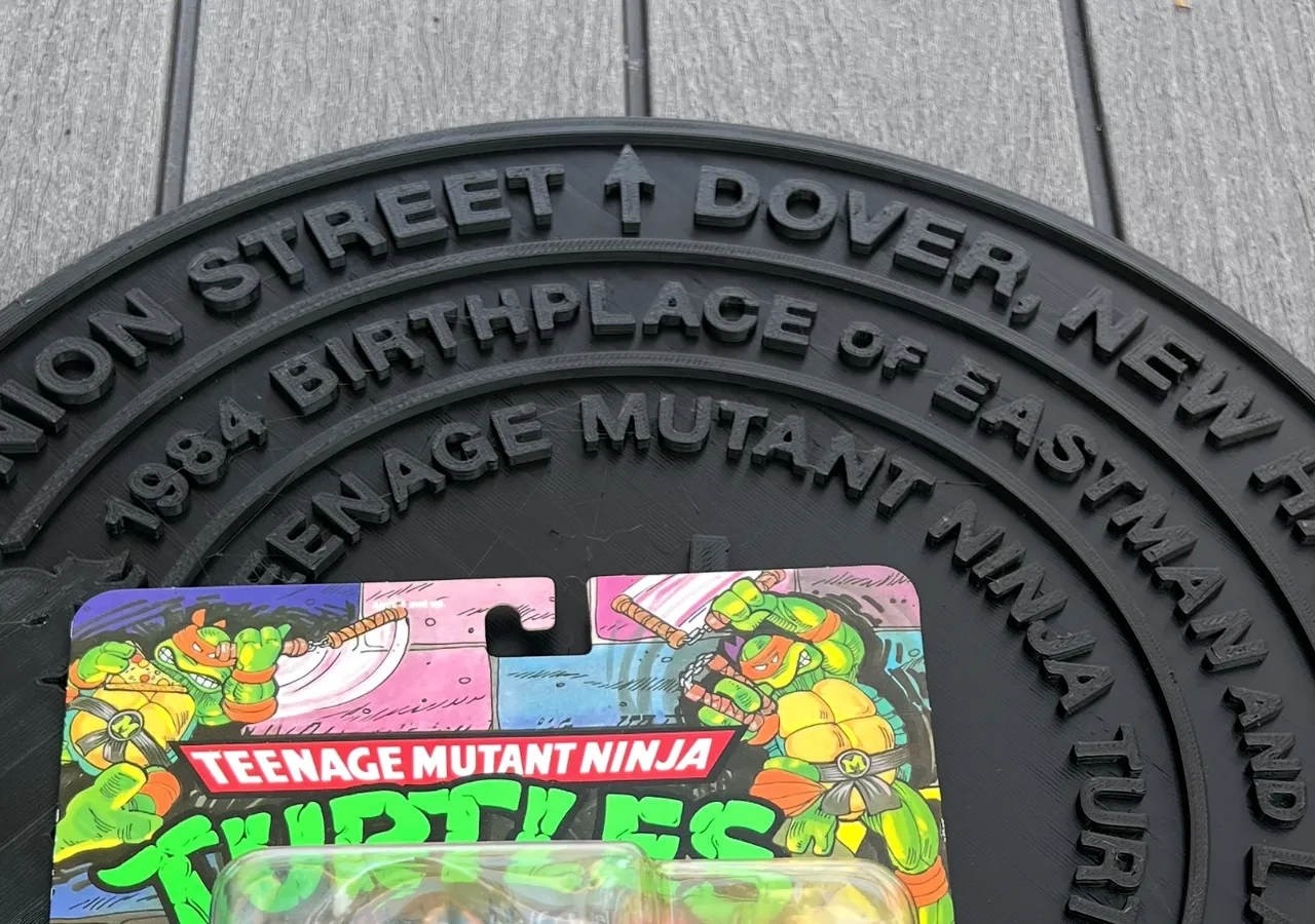 TMNT Manhole Cover by jack11 | Download free STL model | Printables.com