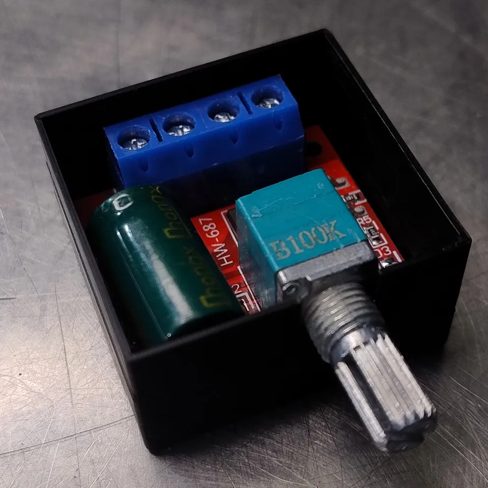 HW-687 PWM Fan Controller Enclosure by azzajess | Download free STL ...