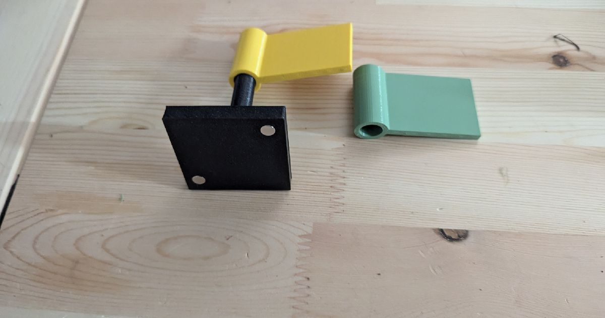 Magnetic Flag/Indicator by Andrew Leaver | Download free STL model ...