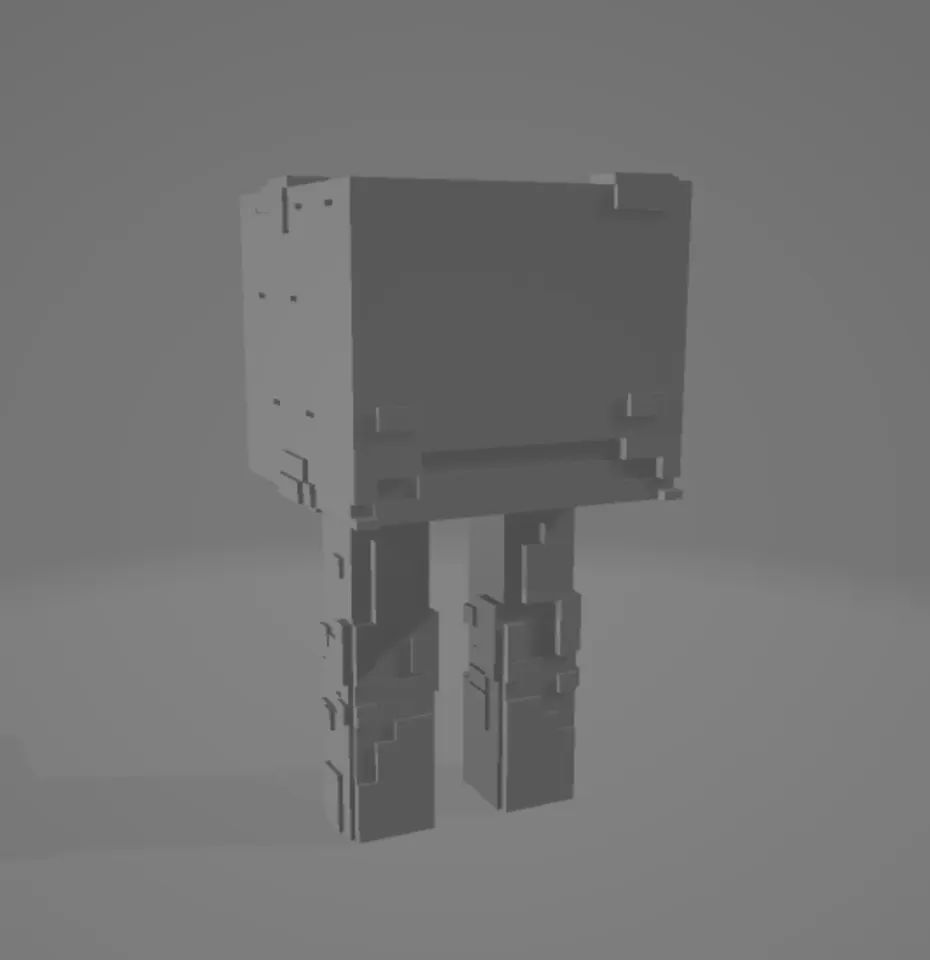 Minecraft strider 3d texture by dirtmouth_ | Download free STL model ...