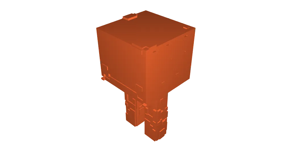 Minecraft strider 3d texture by dirtmouth_ | Download free STL model ...