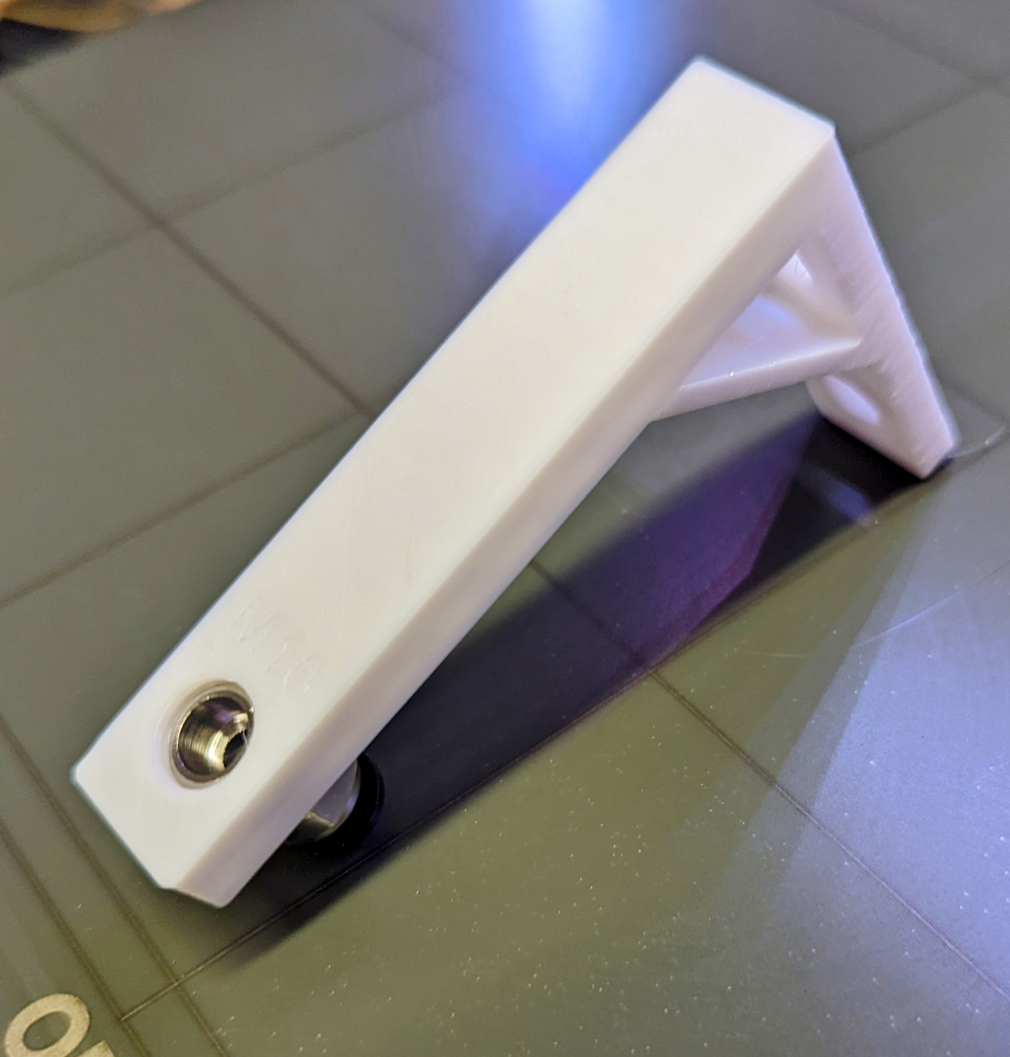 Wall Mount PTFE Tube Holder by IvanGirderboot | Download free STL model ...