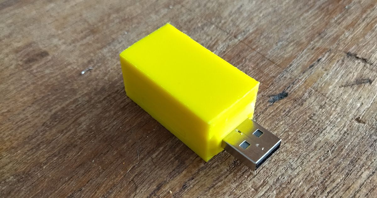 USB Power Blocker by JWcph | Download free STL model | Printables.com