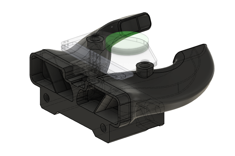 Beacon Bed Scanner Mount for RatRig vCore 3.1 EVA3 Assembly by lhbru ...