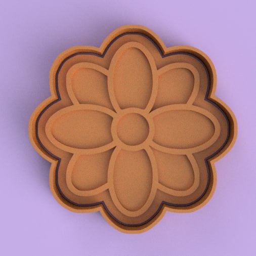FLOWER CUTTER + STAMP by Selected | Download free STL model ...