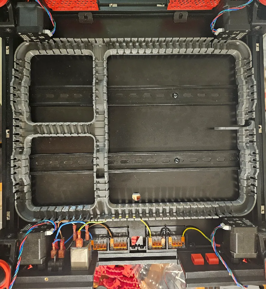 Remix of RyanDam's Cable Management Duct for Voron 2.4 300mm printers ...