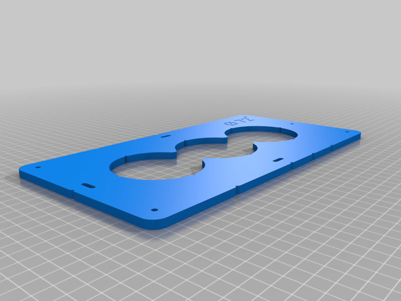 Wall Plate Hole Template by Leonid Babarinow | Download free STL model ...