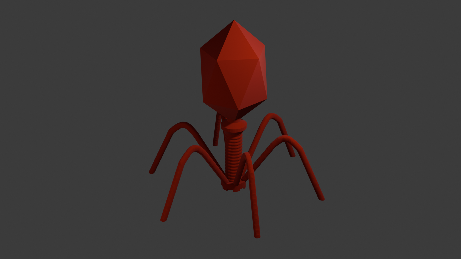 Bacteriophage by JTF labs | Download free STL model | Printables.com