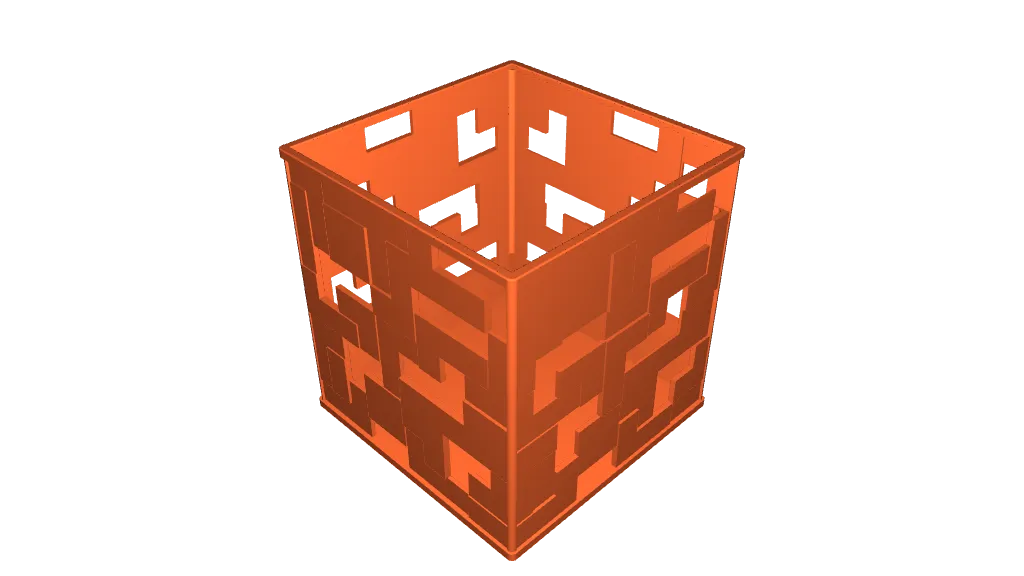 Minecraft Pencil Pot by Yors Cluny | Download free STL model ...