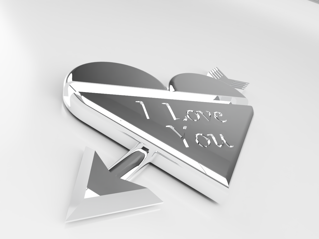 Phone Stand - Heart by Leonid Babarinow | Download free STL model ...