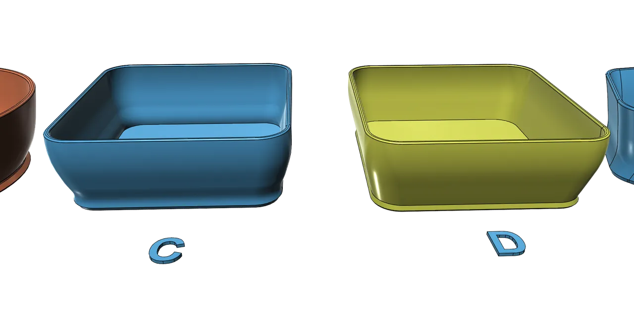 Tray trays by REDZC | Download free STL model | Printables.com