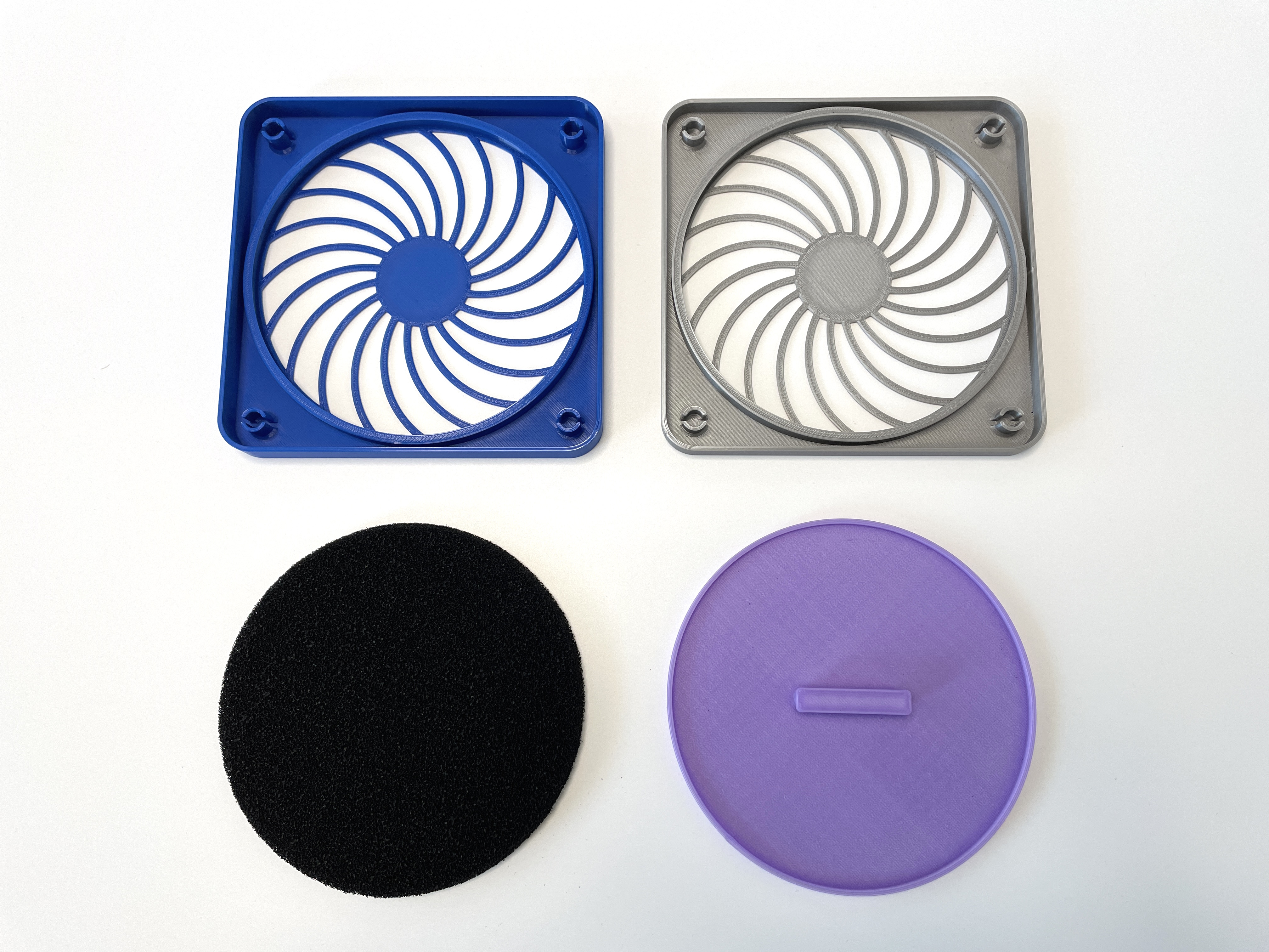 Filter Cover for Modular Desk Fan by mirabatek | Download free STL ...