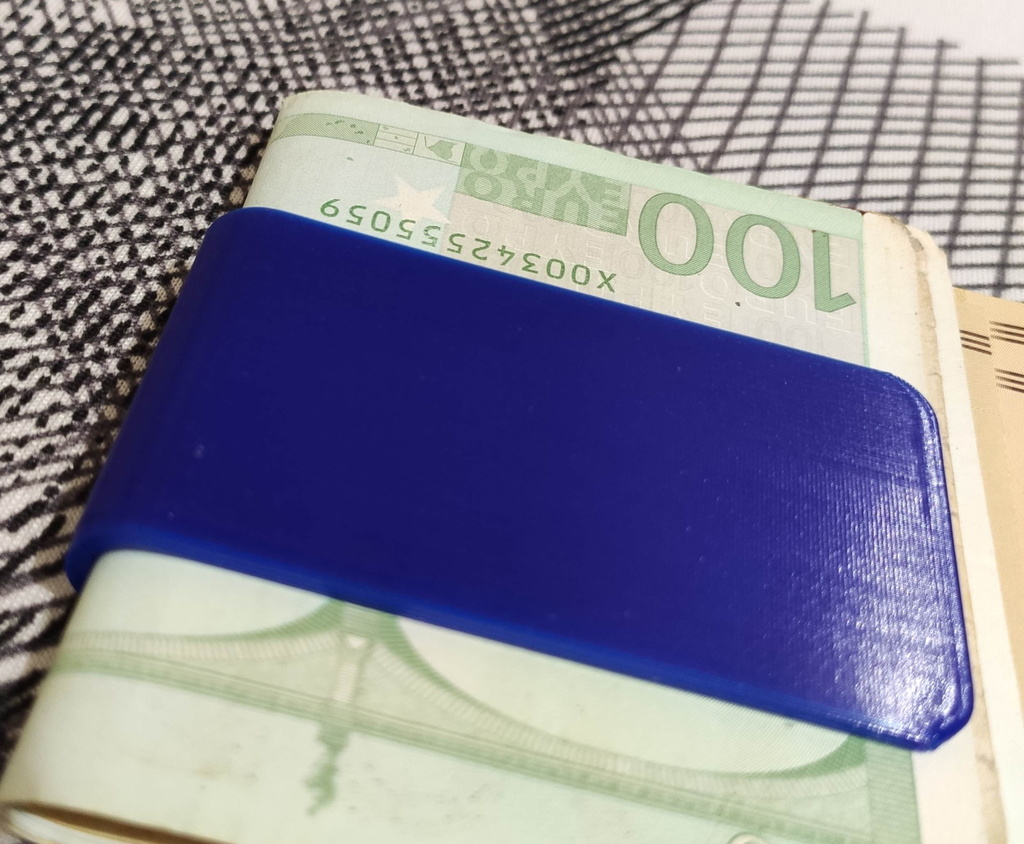 Blank Money Clip by Leonid Babarinow | Download free STL model ...