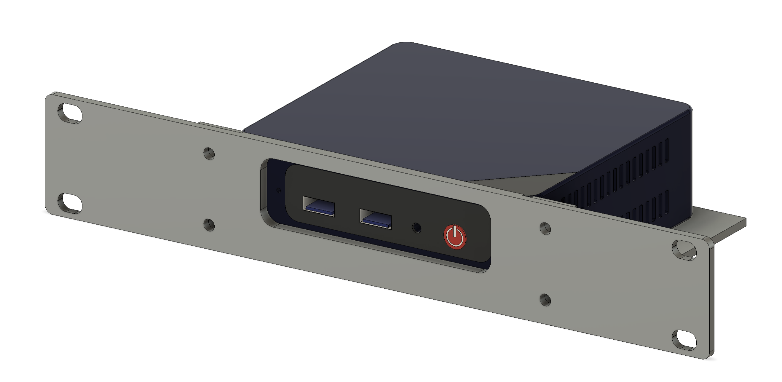 Beelink Mini S12 - 10 inch rack mount por Kit | Descargar modelo STL ...