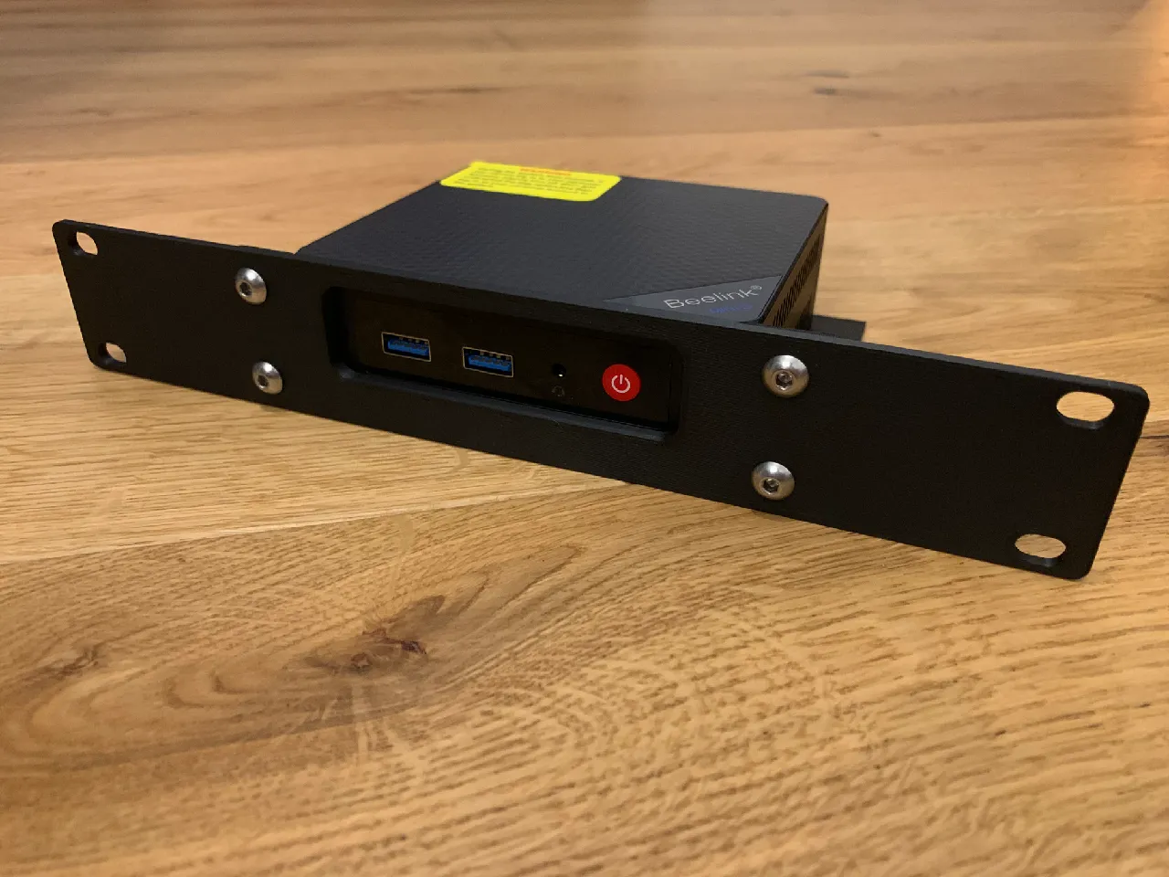 Beelink Mini S12 - 10 inch rack mount by Kit | Download free STL model ...