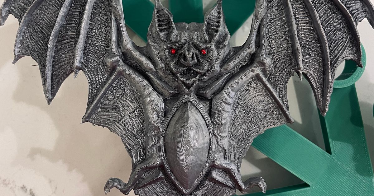Gothic Vampire Bat for Giant LEGO Wreath by Reddaux | Download free STL ...